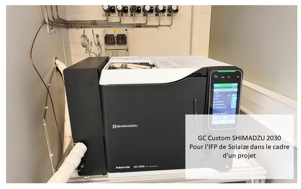 GC 2030 SHIMADZU GC Custom -IFPEN SOLAIZE - CHEMLYS